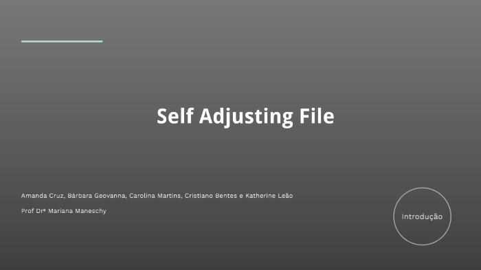 Self Adjusting File by Carolina Martins on Prezi