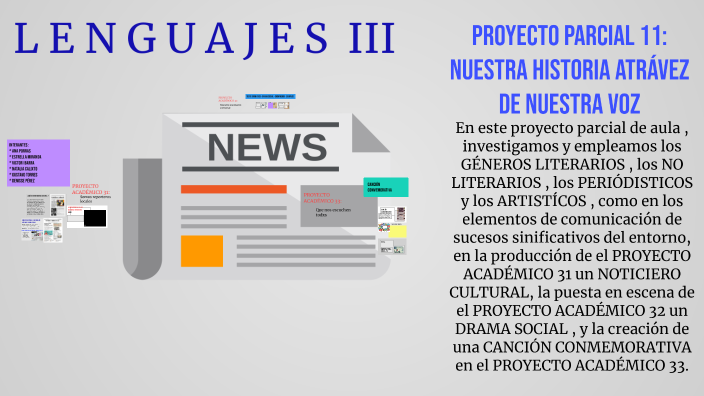 Géneros Periodísticos en el Noticiero Cultural by Lizzeth Fernanda ...