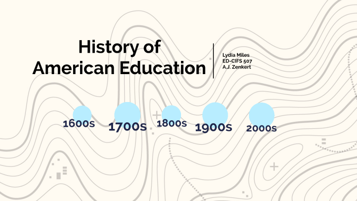 History of American Education by Lydia Miles on Prezi