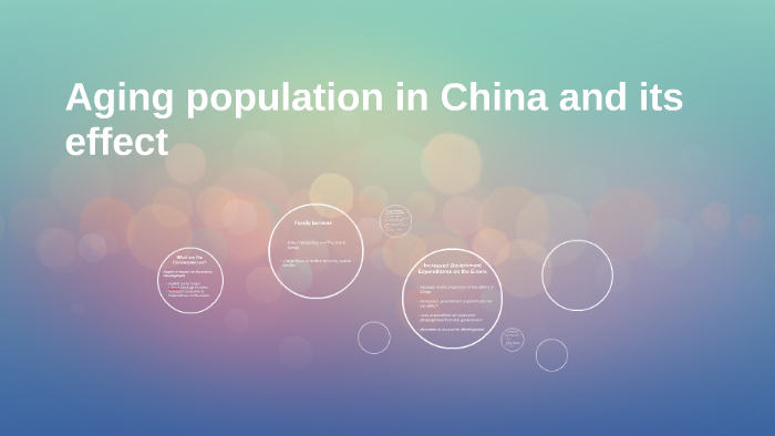 Aging population in China by Amy Ge on Prezi