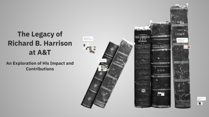 The Legacy of Richard B. Harrison at A&T by Jaiden Cunningham on Prezi