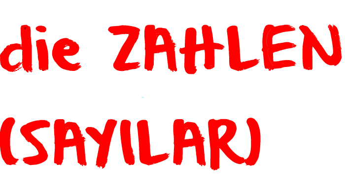 Almanca Sayılar (Rakamlar) by Faruk Gür on Prezi