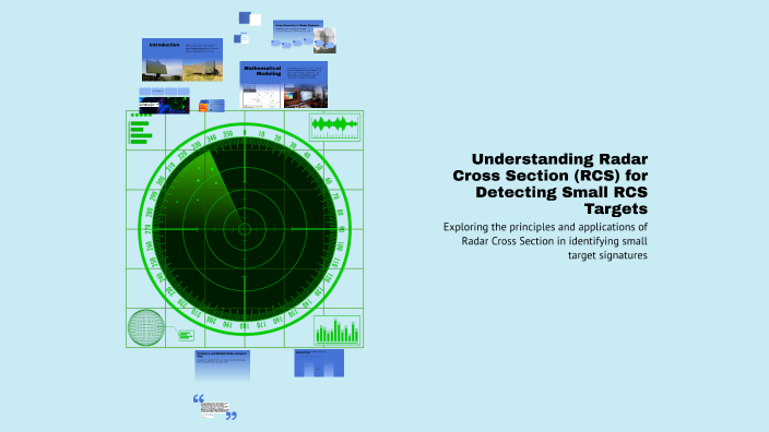 Understanding Radar Cross Section (RCS) for Detecting Small RCS Targets ...