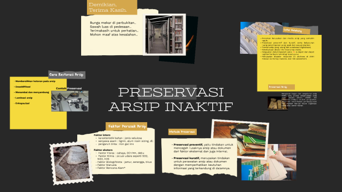Preservasi Arsip Statis by apri general on Prezi
