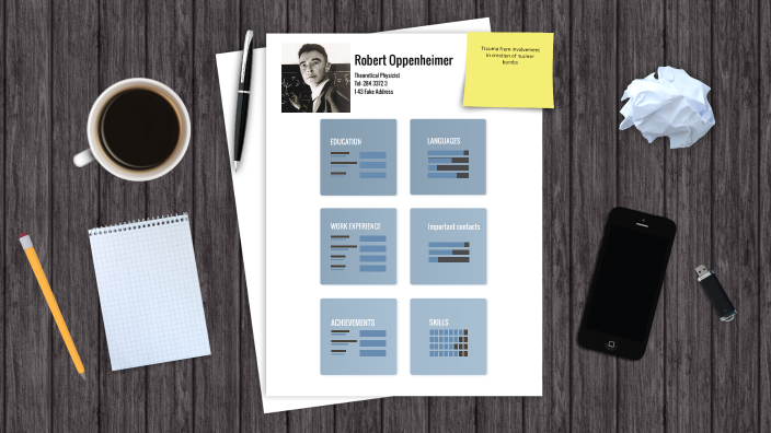 Oppenheimer Resume by Logan Shaver on Prezi