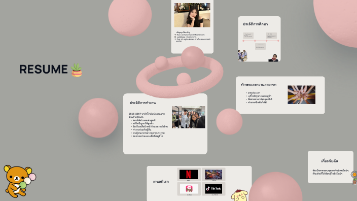 W10_prezi_resume by JARINYA YIMJAROEN on Prezi