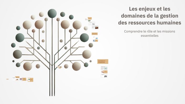 Les enjeux et les domaines de la gestion des ressources humaines by ...