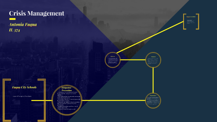 Crisis Management by Josh Fuqua on Prezi