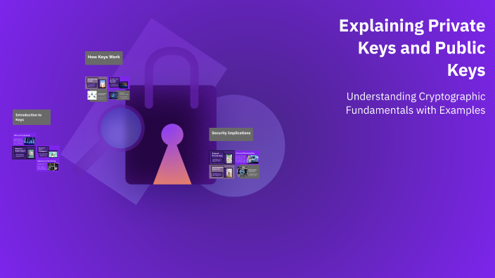 Explaining Private Keys and Public Keys by Nathan Dlh on Prezi