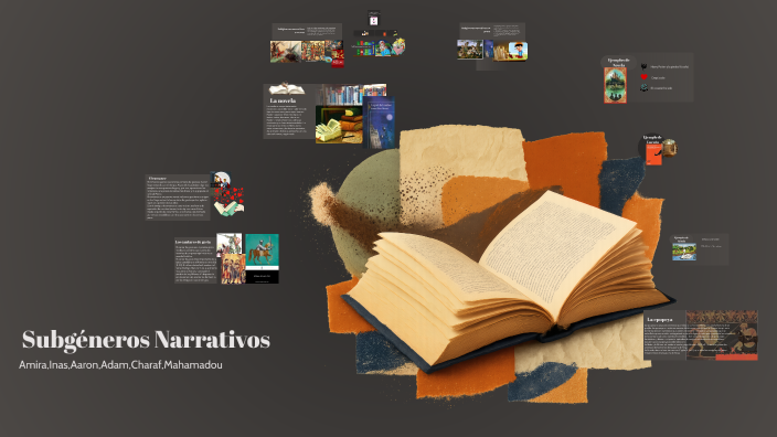 Subgéneros Narrativos en España by Amira Pijou on Prezi