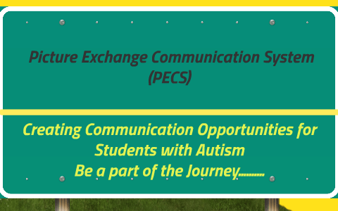 Using the Picture Exchange Communication System in the Class by Suzanne ...