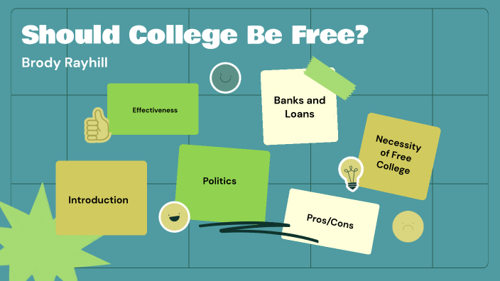 Should College Be Free? by Brody Rayhill on Prezi