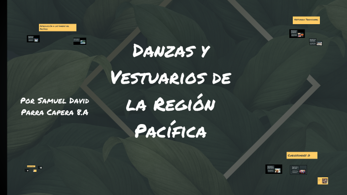 Danzas y Vestuario de la Región Pacífica by Samuel David Parra Capera on Prezi