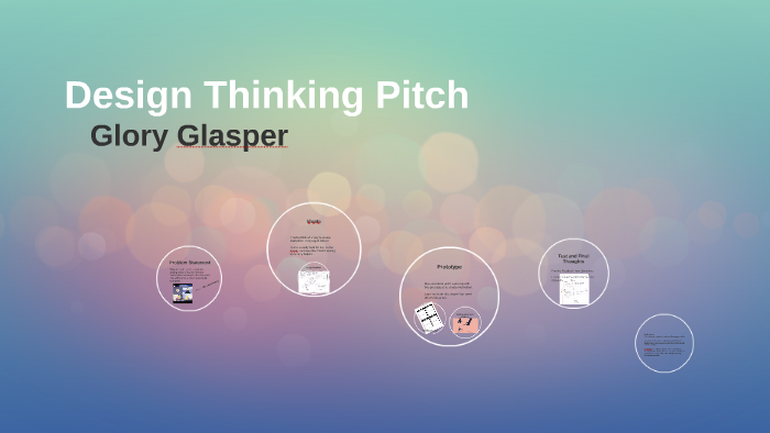 Design Thinking Pitch by Glory Glasper on Prezi