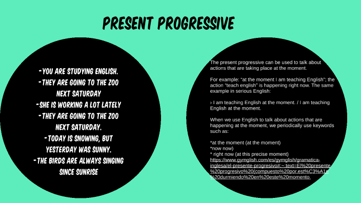 Present progressive and Past progressive by Reily Fabricio Cortes ...