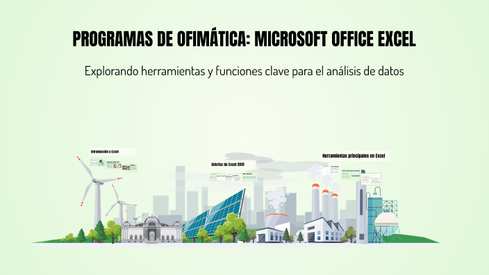 PROGRAMAS DE OFIMÁTICA: MICROSOFT OFFICE EXCEL by NATALIA VARELA on Prezi