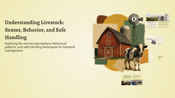 Understanding Livestock: Senses, Behavior, and Safe Handling by Lydia ...