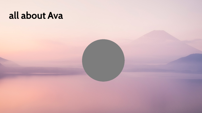 all about Ava by Ava Pollock on Prezi