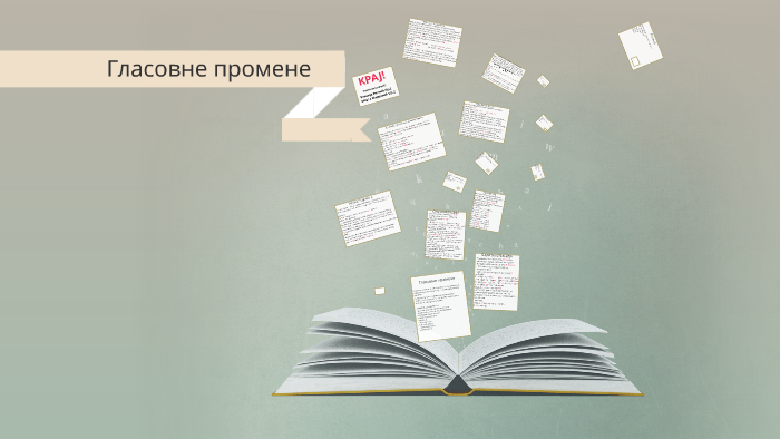 Гласовне промене by Ksenija Ristic on Prezi
