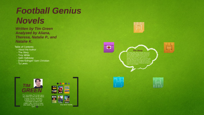 Football Genius Novels by Troy White on Prezi