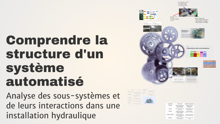 Comprendre la structure d'un système automatisé by thomas tuero on Prezi