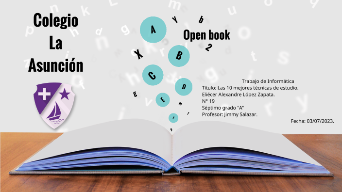 Las 10 mejores técnicas de estudio. by Eliécer Alexandre López Zapata ...