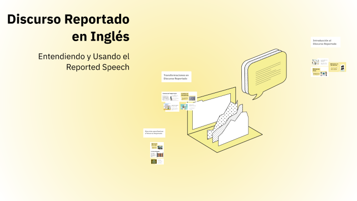 Discurso Reportado en Inglés by Cristina Lozano Liuti on Prezi