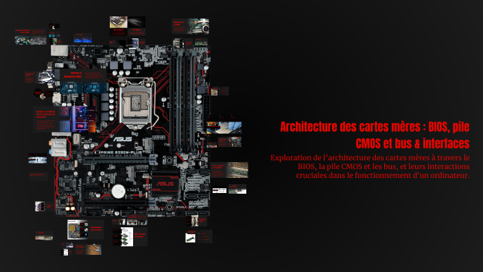 Architecture des cartes mères : BIOS, pile CMOS et bus & interfaces by ...
