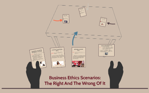 Business Ethics Scenarios: by Deja Williams on Prezi