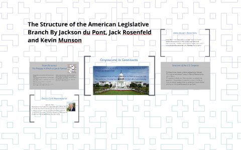 The Structure of the American Legislative Branch by Jackson du Pont on ...