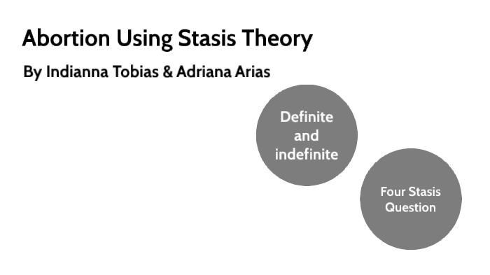 Abortion using Stasis Theory by INDIANNA TOBIAS on Prezi
