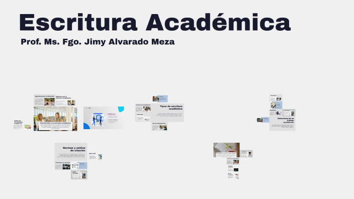 Escritura Académica by JIMMY ALVARADO MEZA on Prezi
