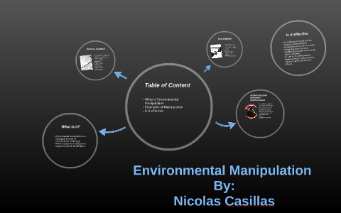 Environmental Manipulation by nicolas casillas on Prezi