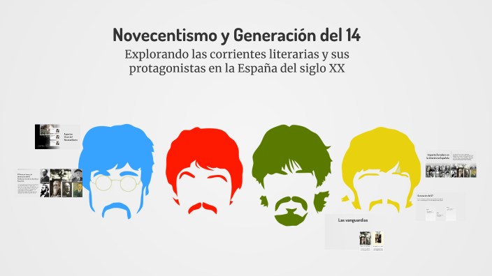 Novecentismo y Generación del 14 by Javier Domenech on Prezi