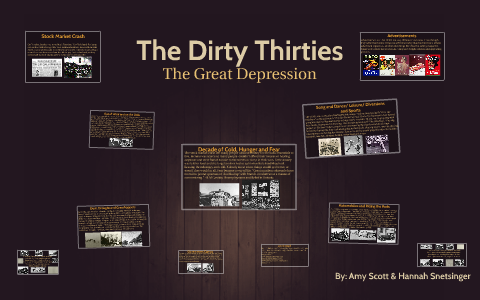 The Dirty Thirties by Hannah Snetsinger on Prezi