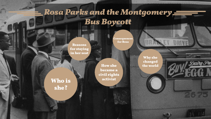 Rosa Parks and the Montgomery Bus Boycott - 1955 by Laura Tauber on Prezi