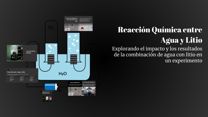 Reacción Química entre Agua y Litio by leonardo ontiveros on Prezi