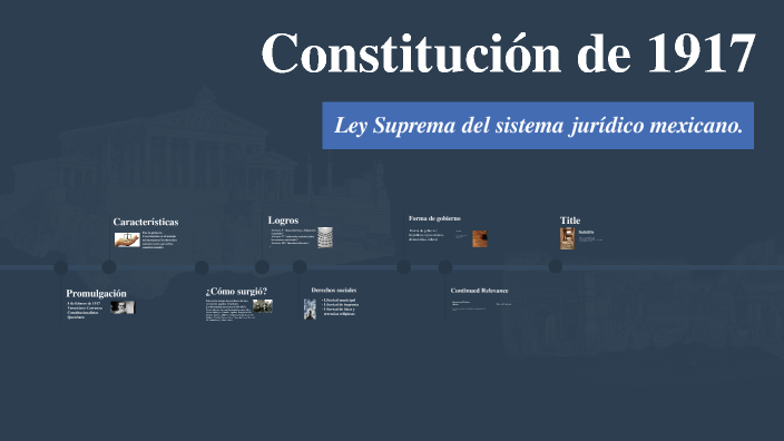 Constitution of 1917 by Rubí Saavedra García on Prezi
