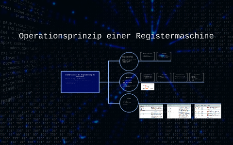 Operationsprinzip einer Registermaschine by Andras Hauser on Prezi