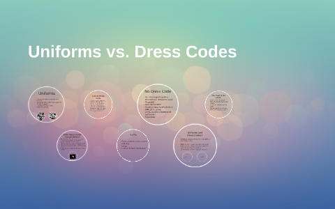 Uniforms vs. Dress Codes by Natalie Sullivan on Prezi