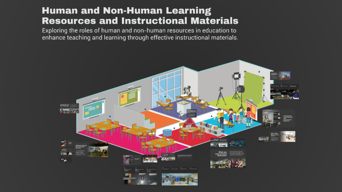 Human and Non-Human Learning Resources and Instructional Materials by ...
