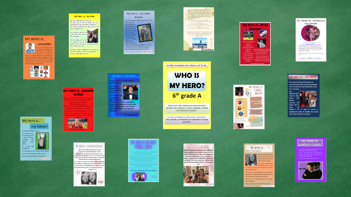 6th grade A - Who is my hero? by Cami dAF on Prezi