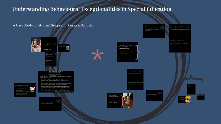 Understanding Behavioural Exceptionalities in Special Education by ...