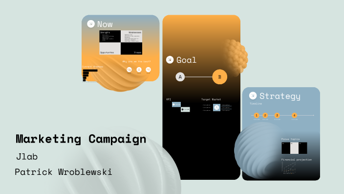 Jlab Marketing Campaing 2023 by Patrick Wroblewski on Prezi