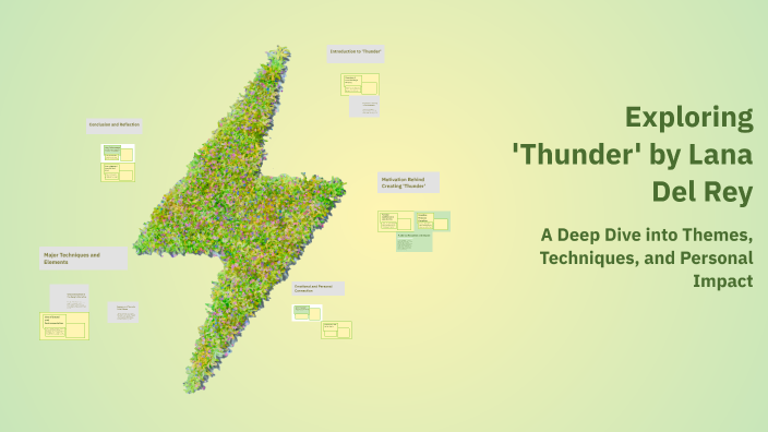 Exploring 'Thunder' by Lana Del Rey by rejoe ck on Prezi