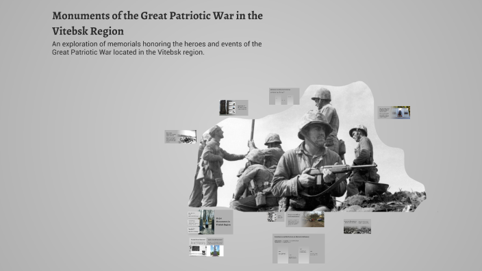 Monuments of the Great Patriotic War in the Vitebsk Region by Арина ...
