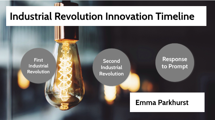 Industrial Revolution Innovation Timeline by Emma Parkhurst on Prezi