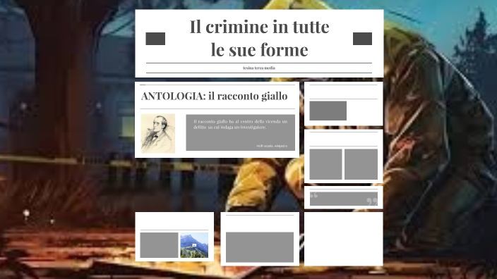 il crimine in tutte le sue forme by qualcuno on Prezi