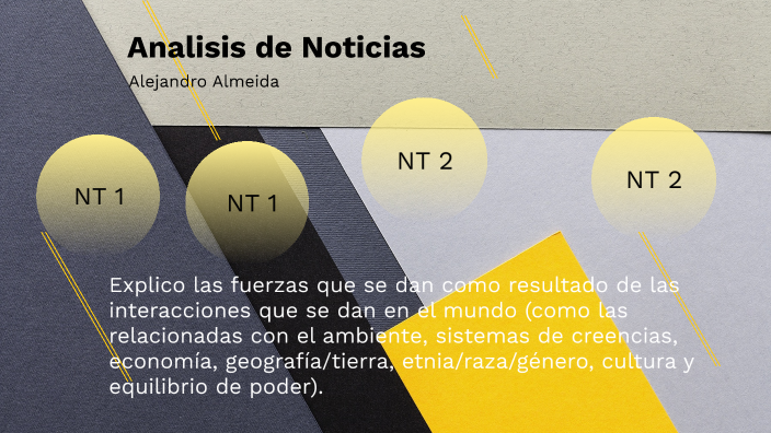 Analisis de noticia by Alejandro Almeida Manosalvas on Prezi