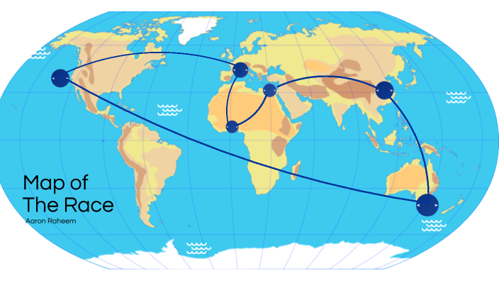 Map of The Race by Aaron Raheem on Prezi